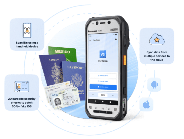 Mobile ID Scanner App For Flexible Age Verification | IDScan.net