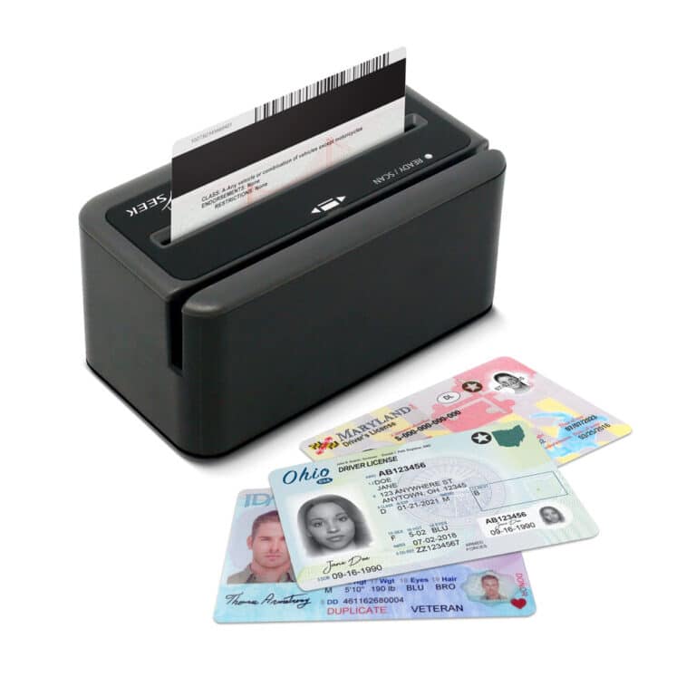 E-Seek M260 ID Card Reader - Barcode & Magnetic Stripe Reader