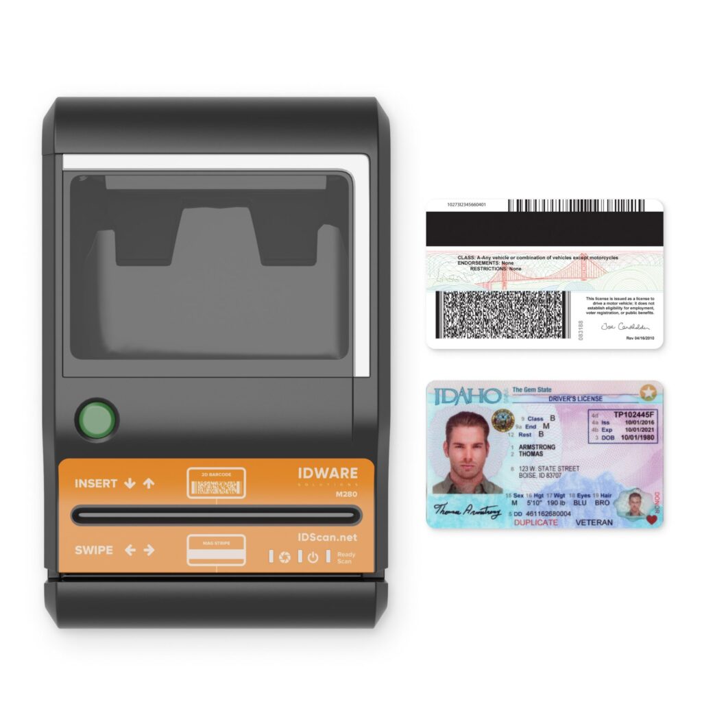 Shop Now - E-Seek M280 ID Reader - Flatbed ID Scanner & 2D Barcode Reader