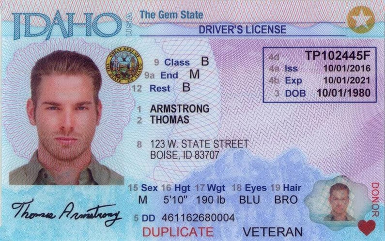 Idaho's New ID Format Is Here