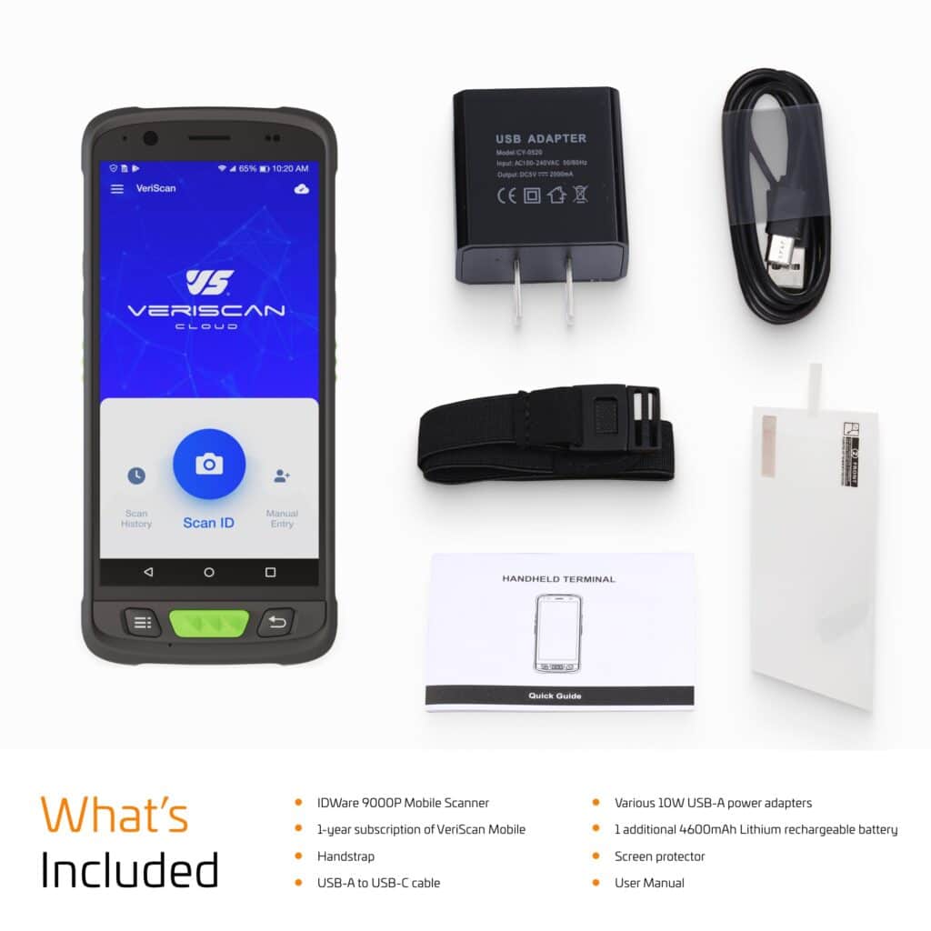 Touch-Free Mobile Age Verification Solution | IDWare 9000 ID Scanner