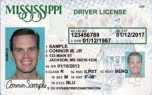 New Mississippi drivers license format released June 2024 - IDScan.net