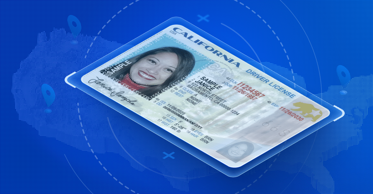 Challenges with the new California drivers license format - IDScan.net