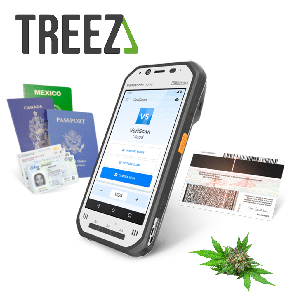 Shop Treez ID Scanners, ID Scanners for Treez POS