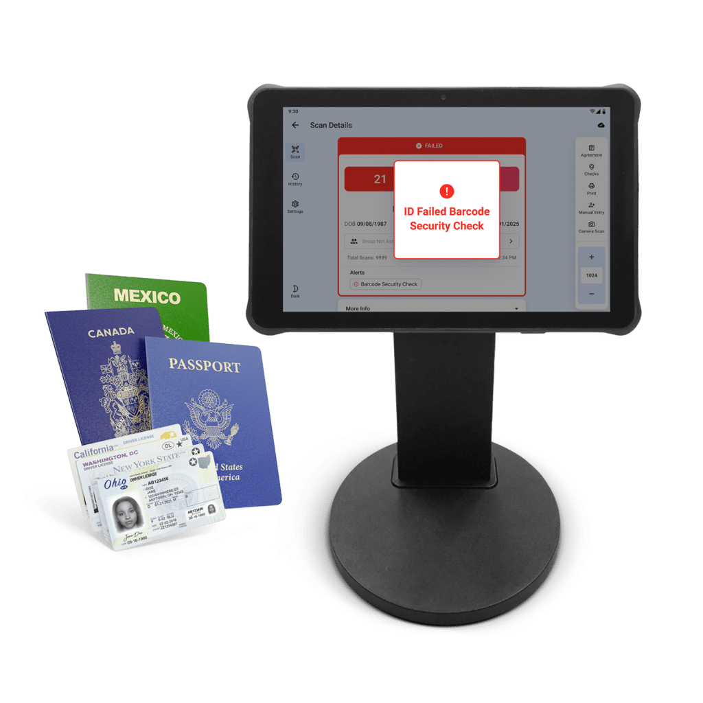 Shop ID Scanner Machines - Verify Age, Scan IDs, Drivers Licenses, More