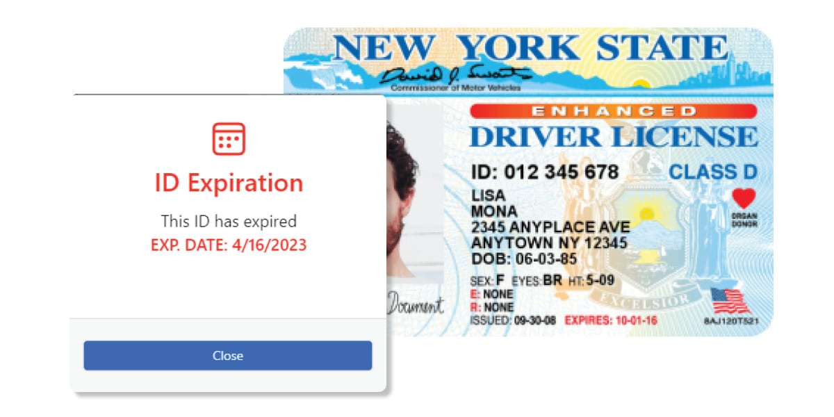 Do Expired IDs Scan?